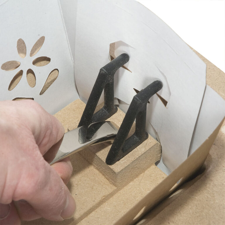 Sustainable Produce Packaging 4 Folding Fixtures