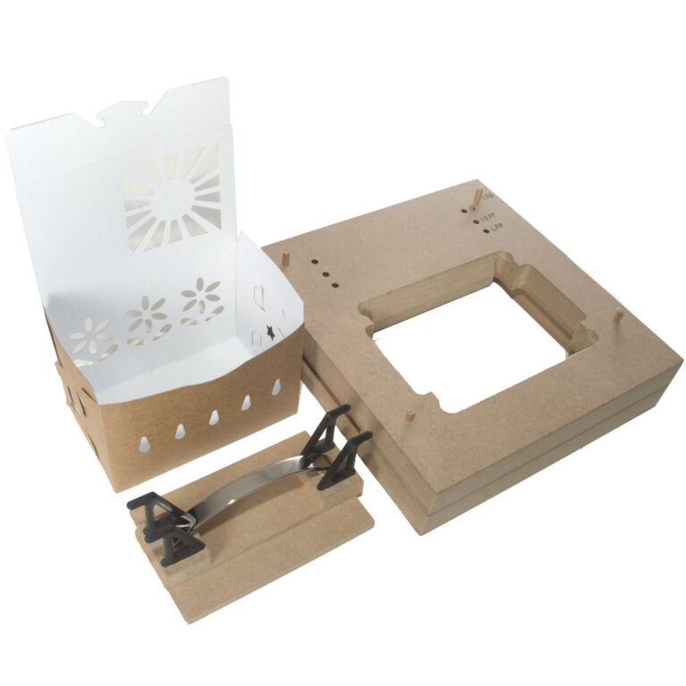 Sustainable Produce Packaging 4 Folding Fixtures